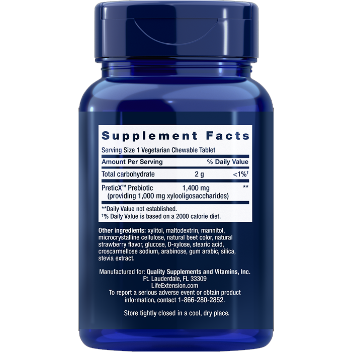 FLORASSIST Prebiotic Chewable Strawberry Flavor– Healthy Smart Living