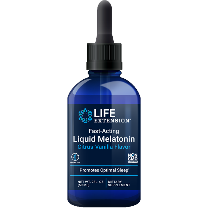 Fast-Acting Liquid Melatonin Citrus-Vanilla, 2 fl oz– Healthy Smart Living